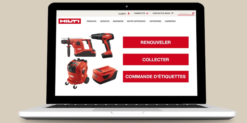 Outillage professionnel pour les entreprises du bâtiment - Hilti France