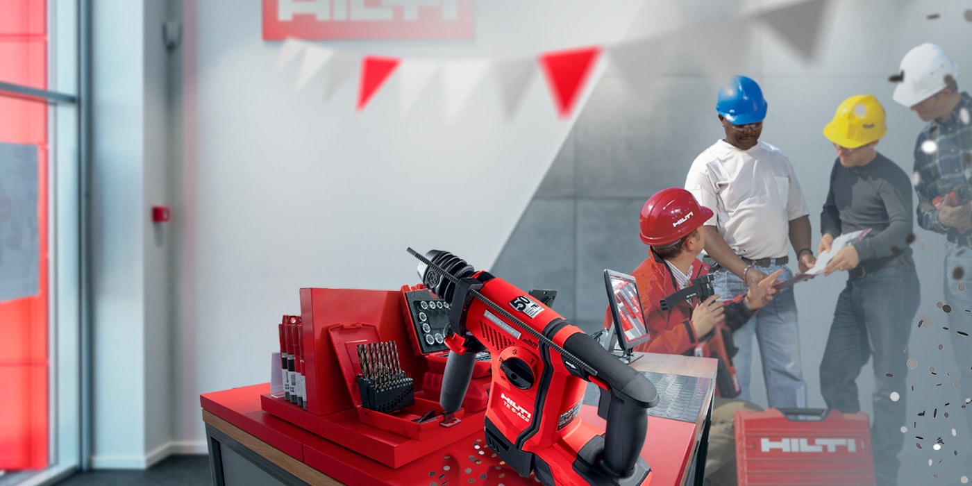 Outillage professionnel pour les entreprises du bâtiment - Hilti France