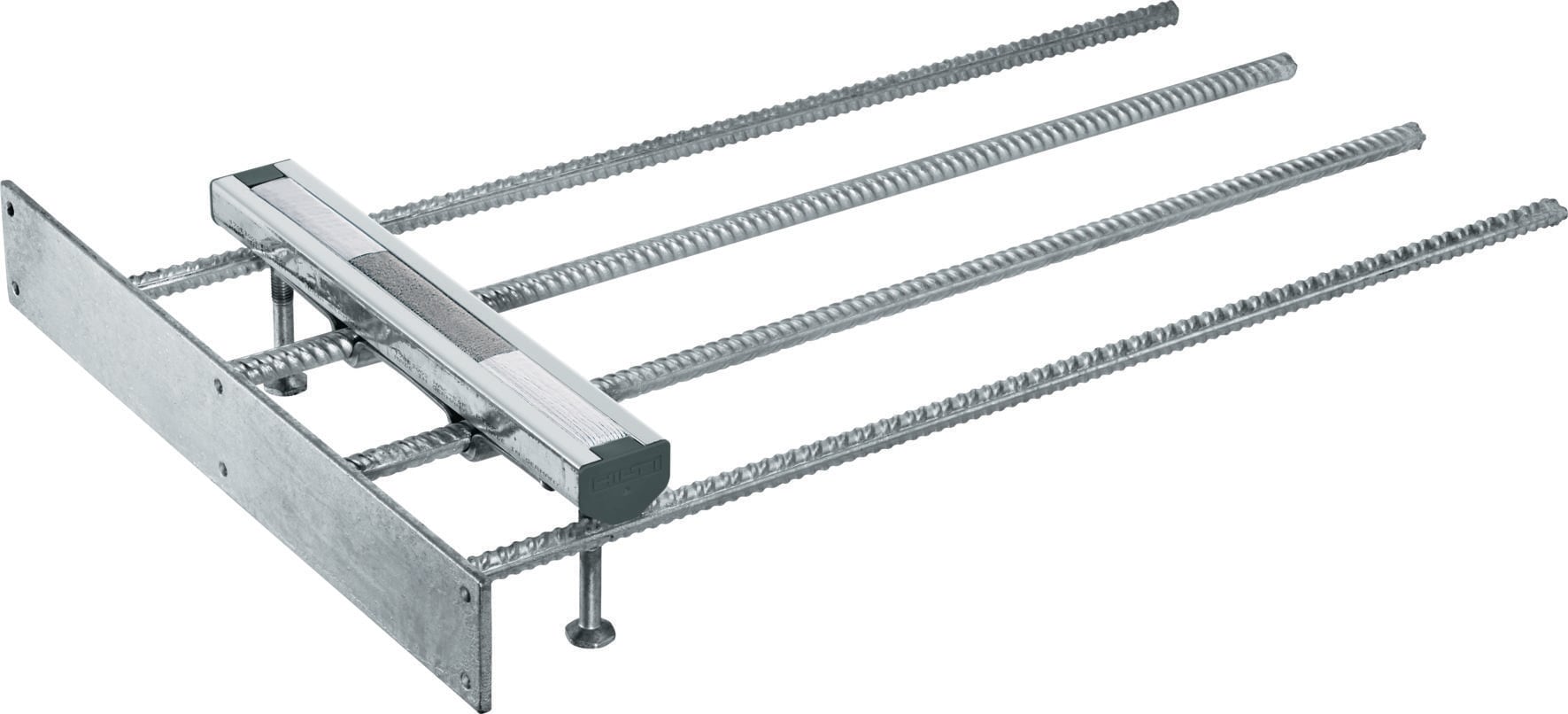Rail pour fers d'armature de dessus de dalles HAC - Rails inserts ...